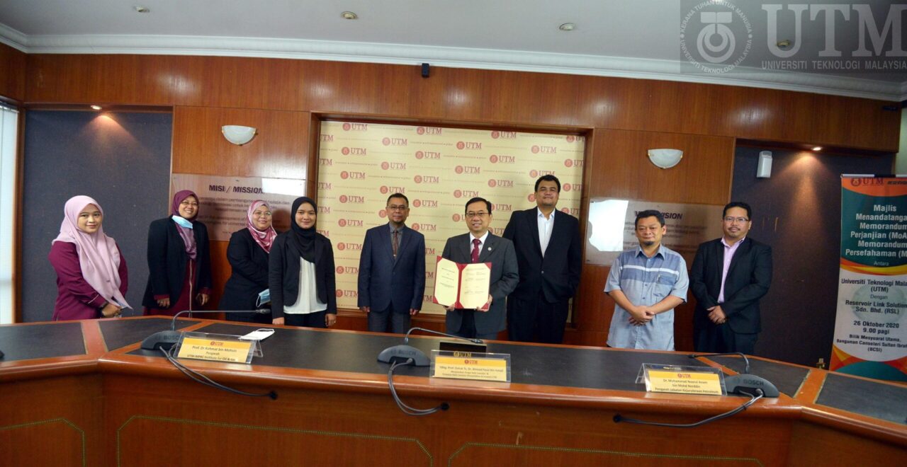 Memorandum of Understanding (MoU) between UTM & Reservoir Link ...