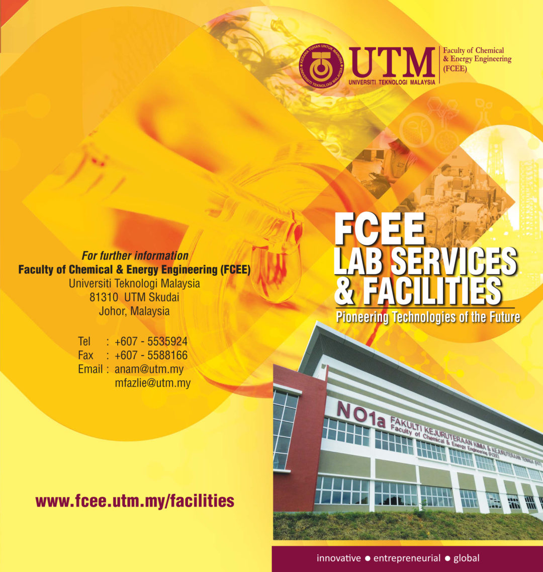 Facilities | Faculty of Chemical & Energy Engineering