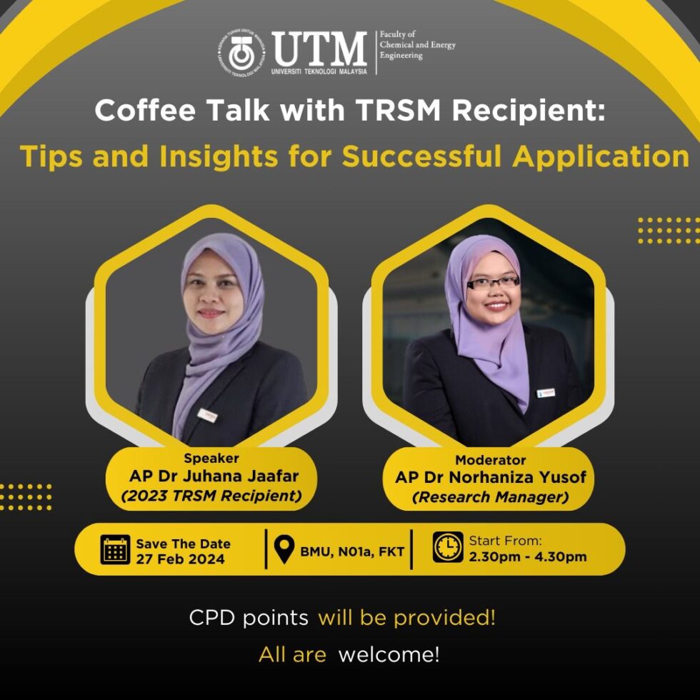 Coffee Talk with TRSM Recipient: Tips and Insights for Successful ...